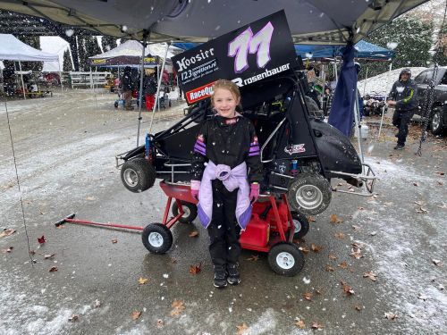 Scotlyn Helm rips up the racetrack | Coupeville Sports